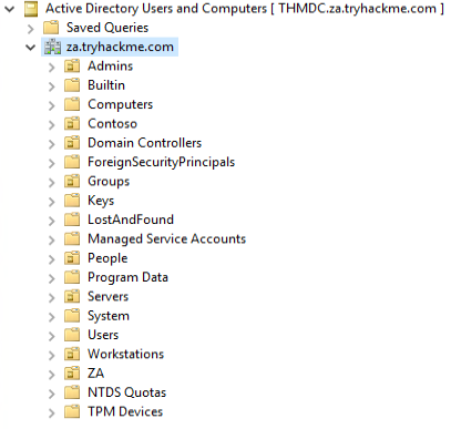 THM — Enumerating Active Directory | Vladislav Stukalov